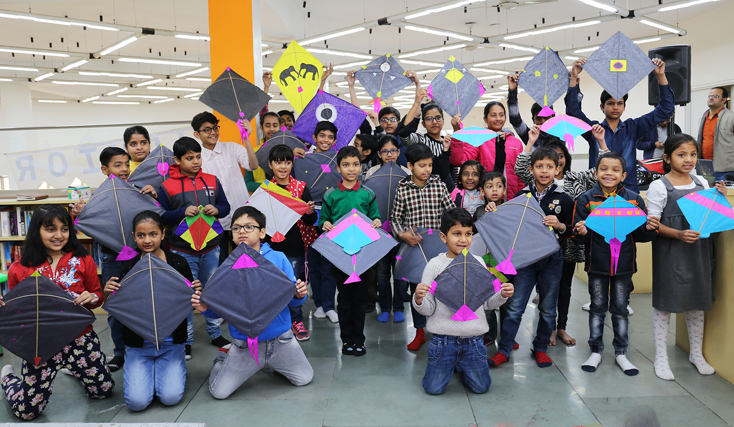 Children had fun time at ‘Patang Dor’